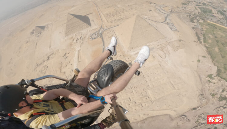 Paragliding Egypt – Pyramids of Giza | Book Online