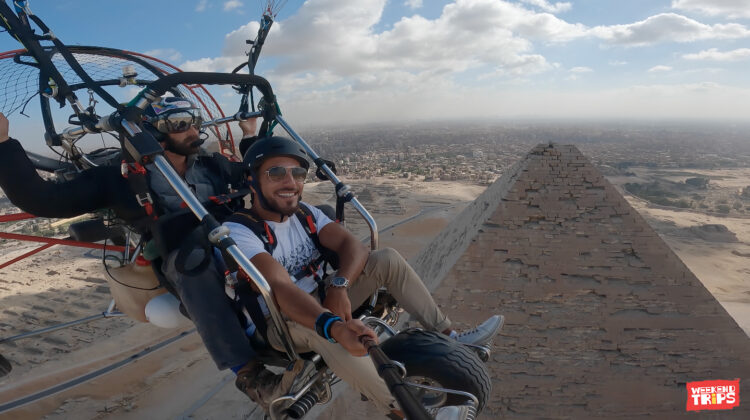 Paragliding Egypt – Pyramids of Giza | Book Online