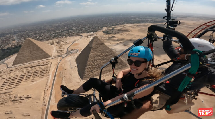 Paragliding Egypt – Pyramids of Giza | Book Online