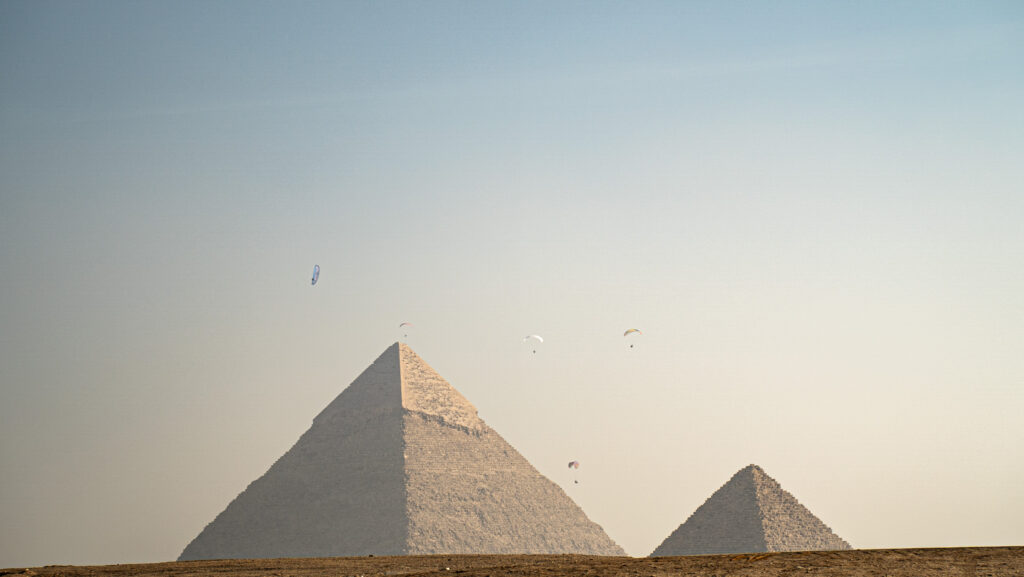Paragliding Egypt – Pyramids of Giza | Book Online