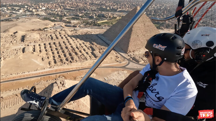 Paragliding Egypt – Pyramids of Giza | Book Online