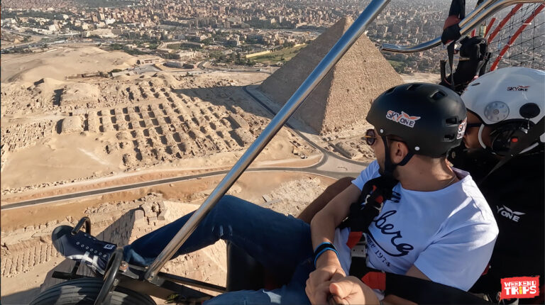 Paragliding Egypt – Pyramids of Giza | Book Online
