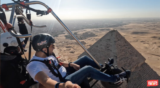 Paragliding Egypt – Pyramids of Giza | Book Online