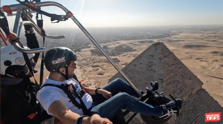 Paragliding Egypt – Pyramids of Giza | Book Online