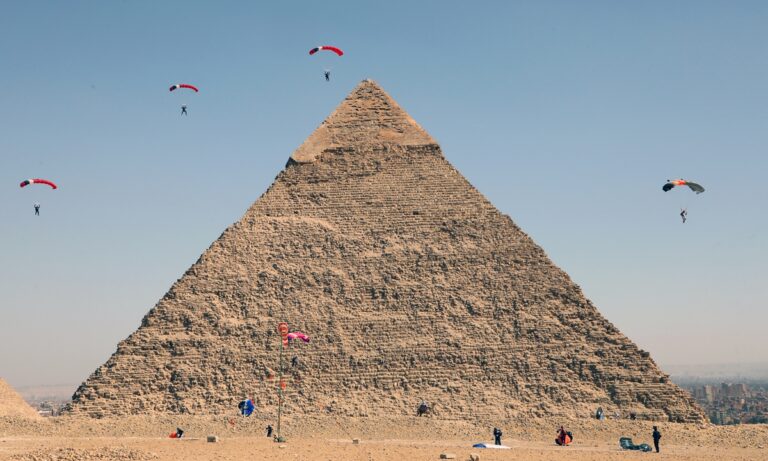 Skydiving Egypt - Over the Pyramids | Skydive Cairo